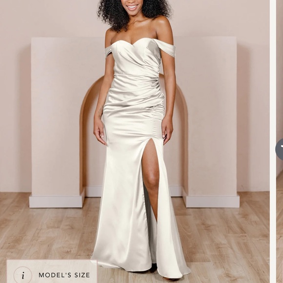 Revelry | Dresses | Revelry Bridesmaid Dress Soft Champagne Ariel | Poshmark